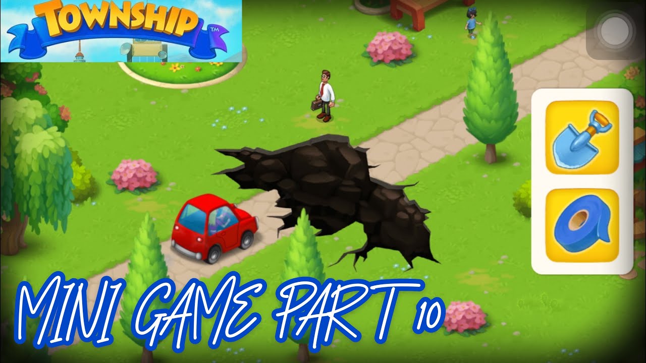 TOWNSHIP : MINI GAME PART 10 - THE REAL GAME - YouTube