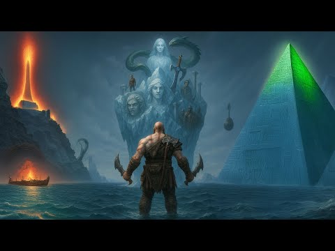 Огромный Айсберг по God of War