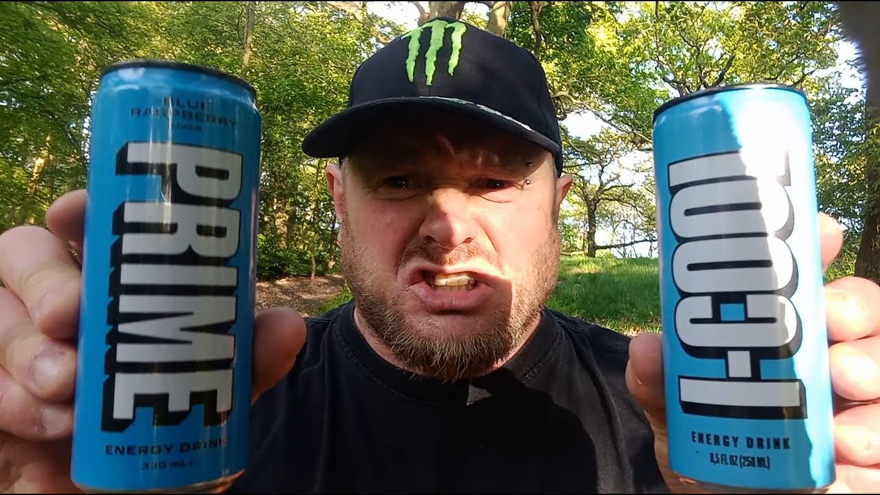Lord's drinks comparisons: PRIME Energy Blue Raspberry vs I-COOL Energy ...