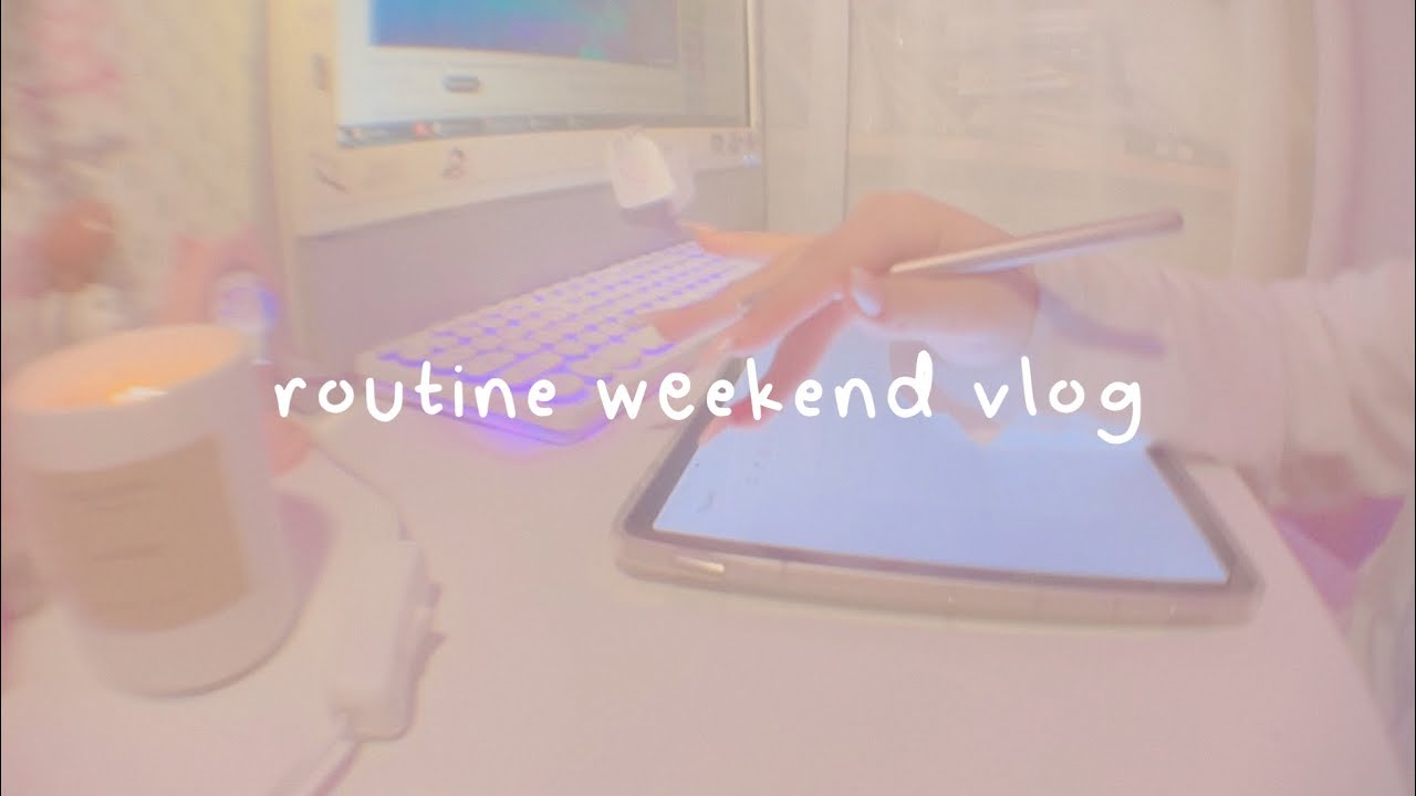 boring weekend with me ( ᵒ̴̶̷̥́~ᵒ̴̶̷̣̥̀ ) mini vlog+study - YouTube