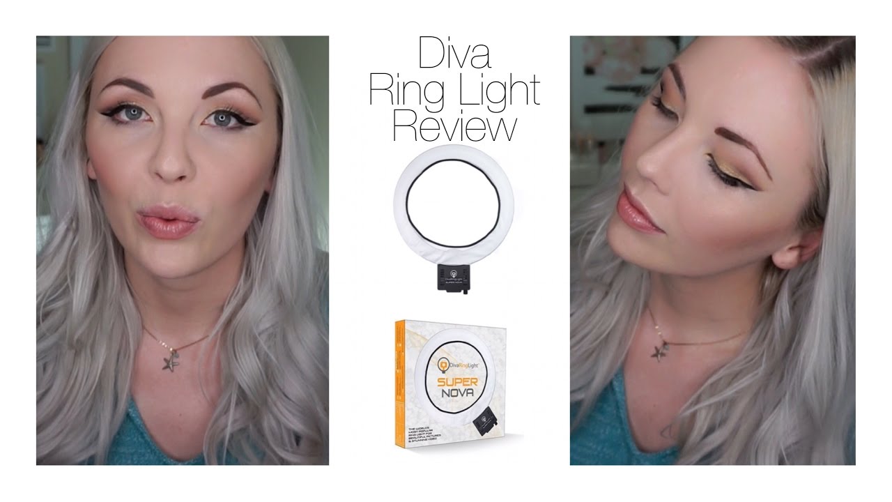 Diva Ring Light Review - Lighting for Makeup Tutorials & Beauty Videos ...