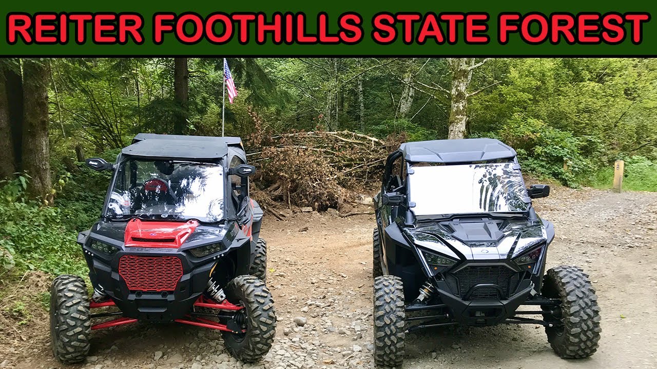 Side by Side Ride | Reiter Foothills State Forest | Gold Bar Washington ...