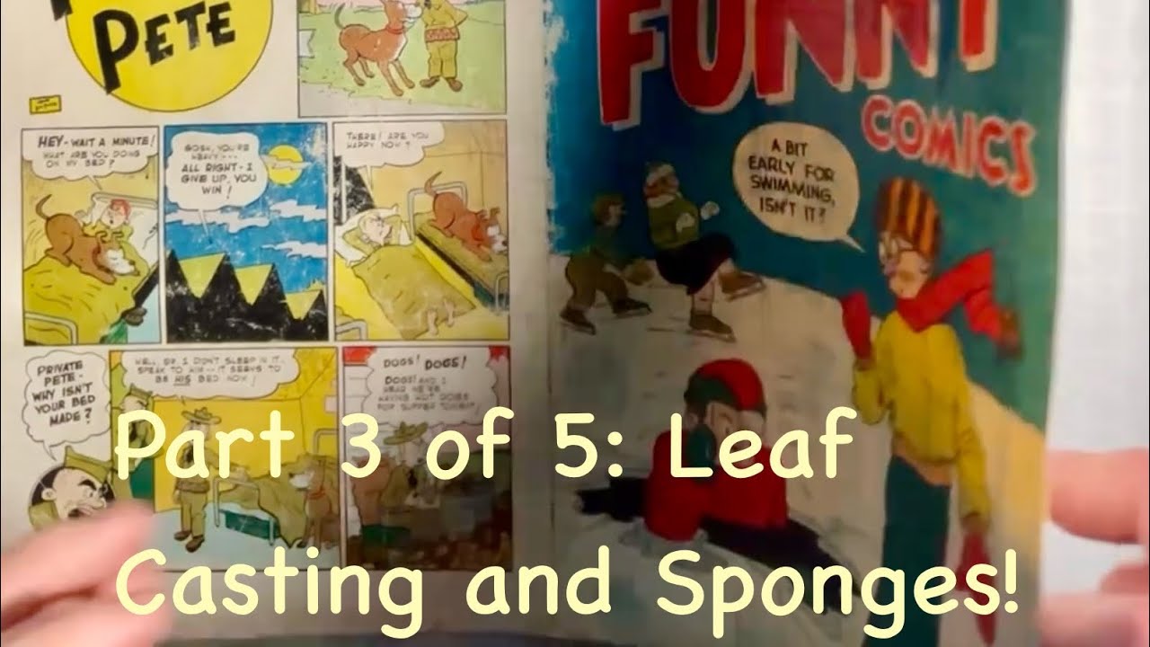 Failed Conservation of Water-Damaged All Funny Comics #2. Part 3 of 5 ...