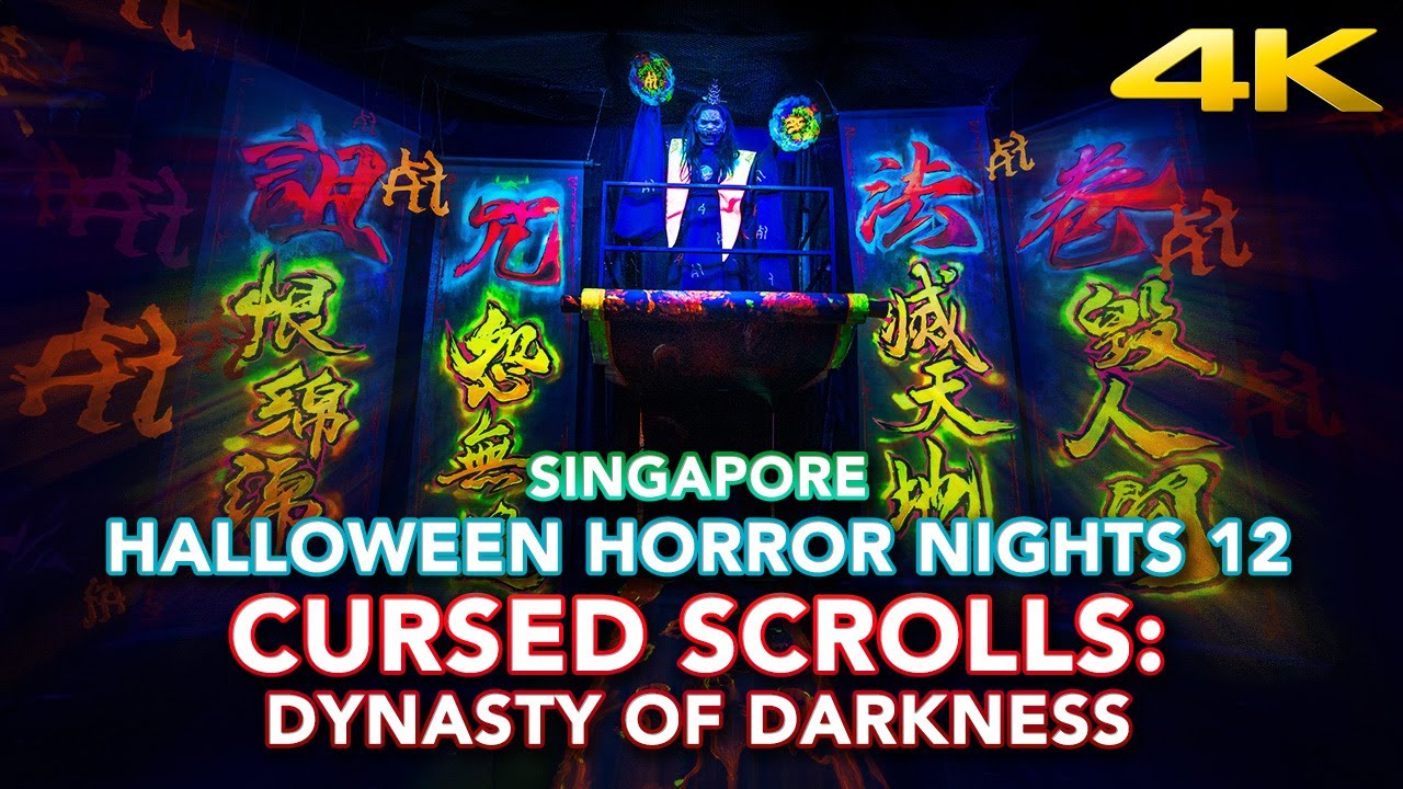 Cursed Scrolls: Dynasty of Darkness POV at USS Halloween Horror Nights ...