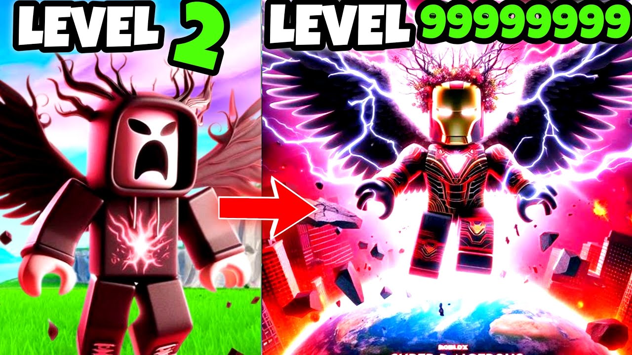 I BECAME LEVEL 999999 HORRIBLE VILLAIN Electro in Roblox fantastic ...