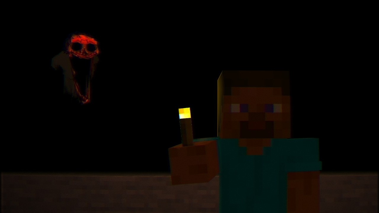 Surviving Minecraft Horror Mods in Complete Darkness - YouTube