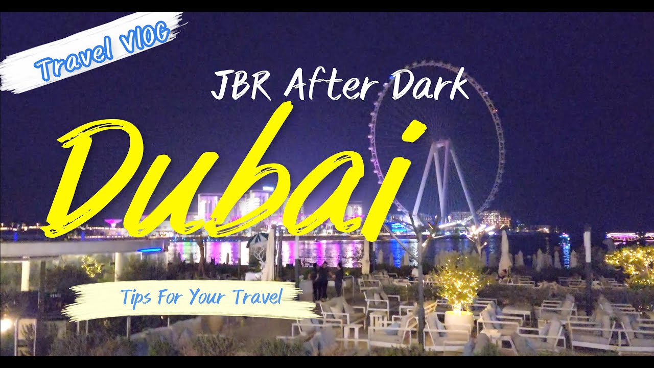 Jumeirah Beach Residence Dubai | Night View | JBR Beach | The Walk JBR ...