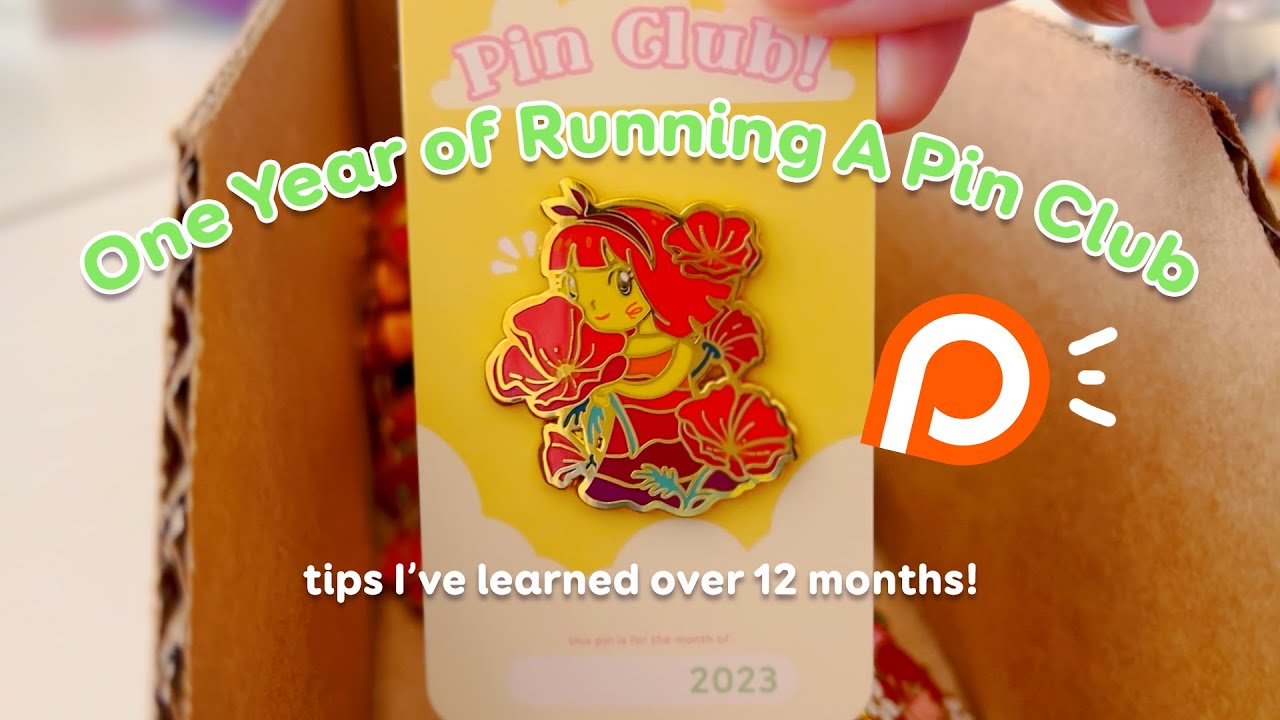 One Year of Running A Pin Club Lessons Learned in Pin Making - YouTube