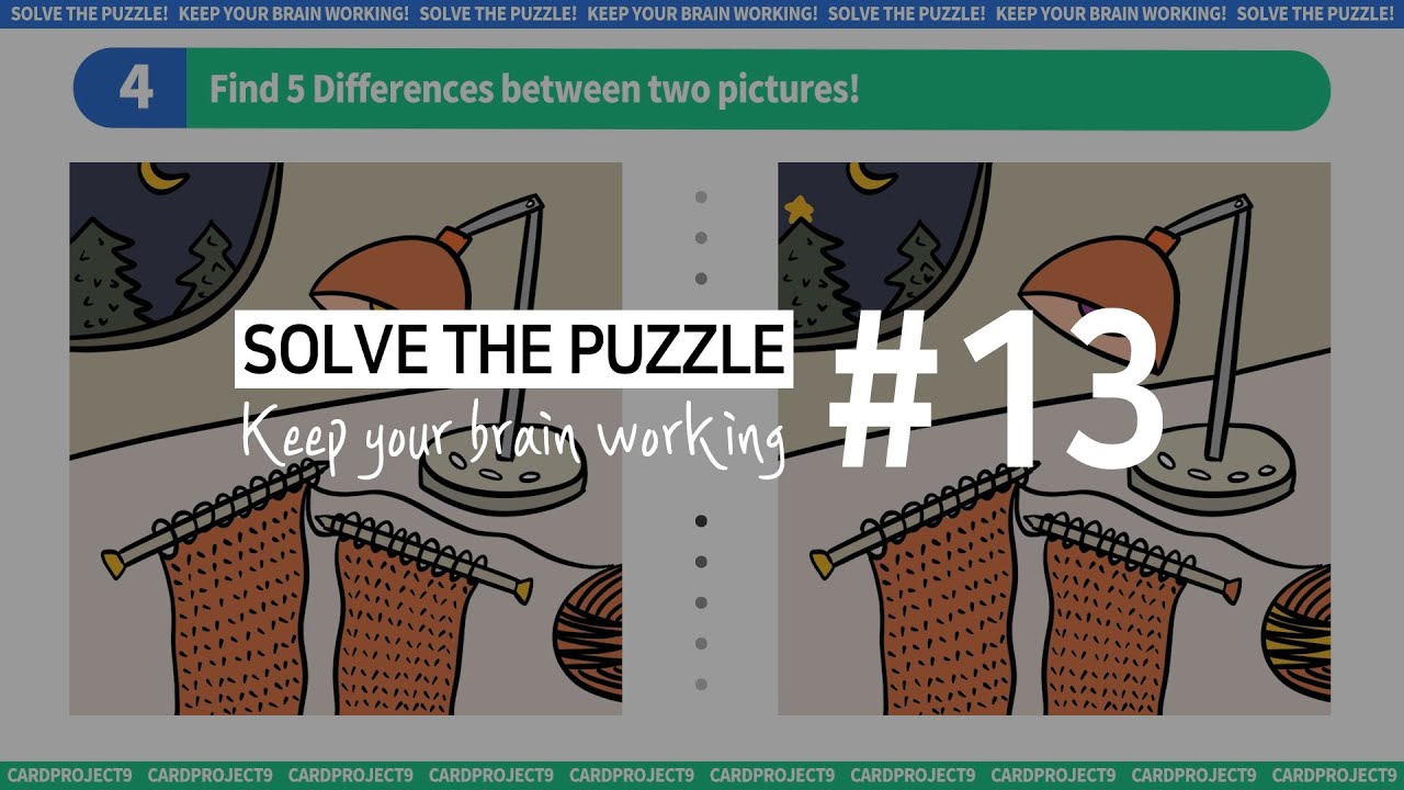 Find the hidden picture! Picture Puzzle. Spot the Difference - 13 - YouTube
