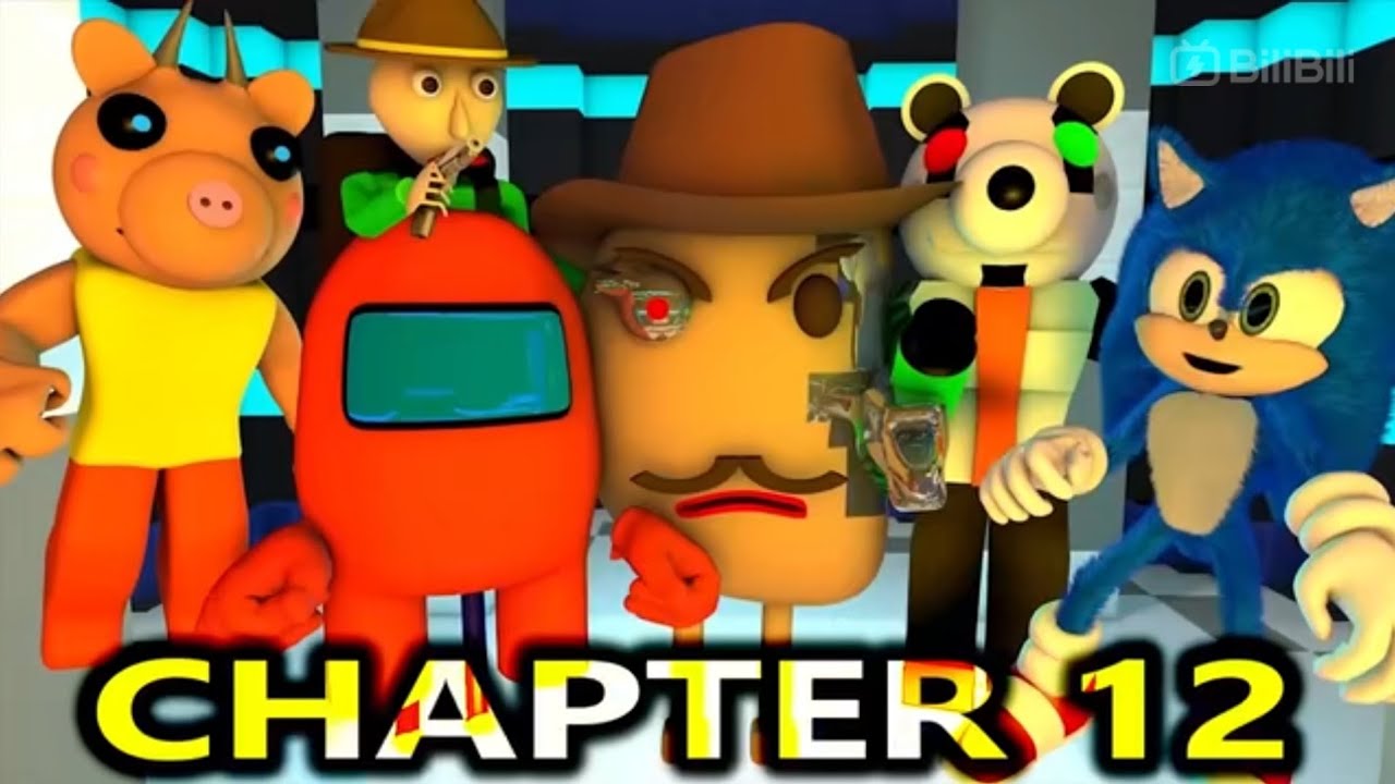 piggy chapter 12 vs baldi and sonic - YouTube