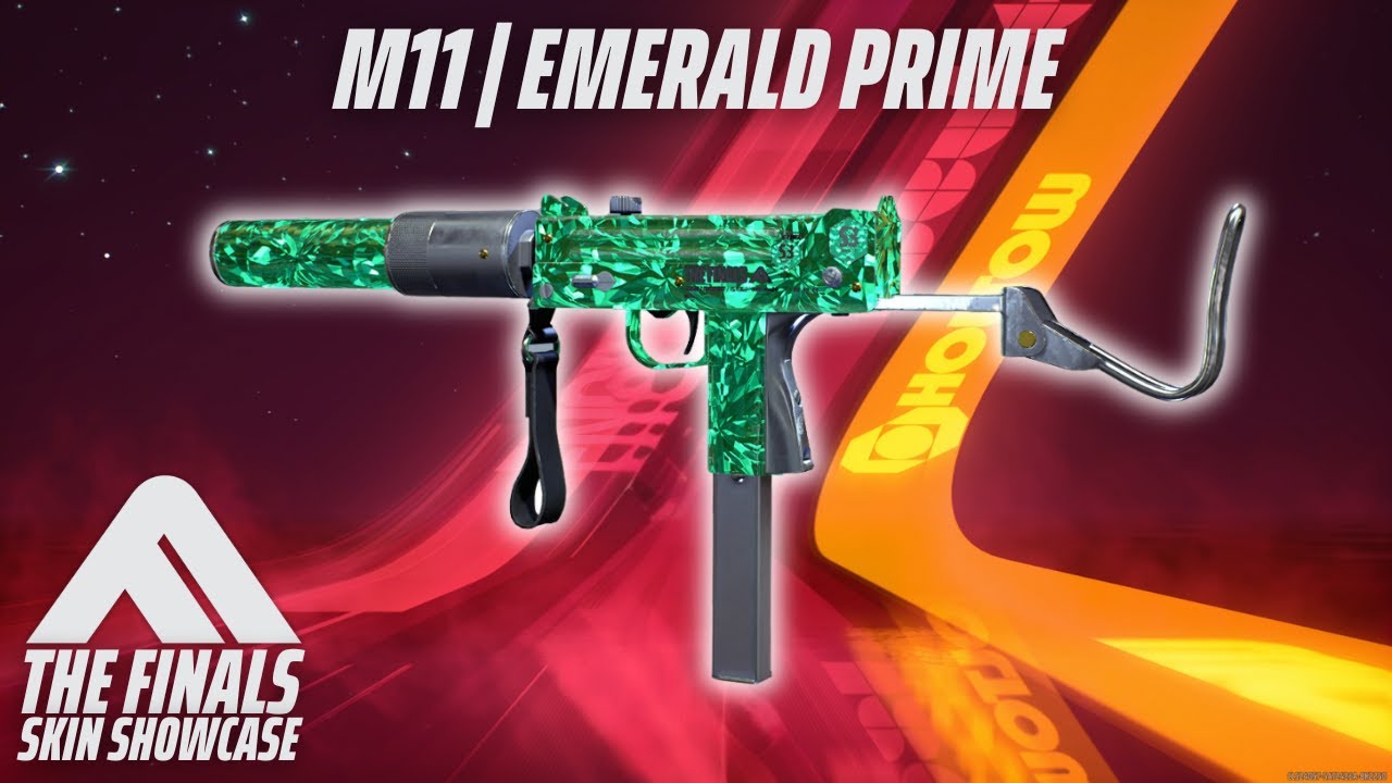 M11 EMERALD PRIME Skin Review | The Finals Season 3 Ranked Reward(World ...
