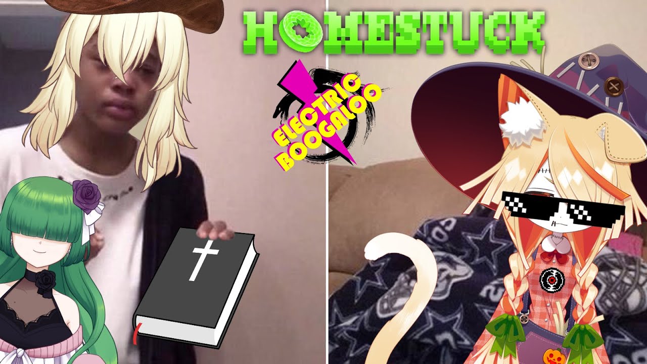 [VTuber] Reading The Holy Texts | Yomi, Aleph and Rushi read Homestuck ...