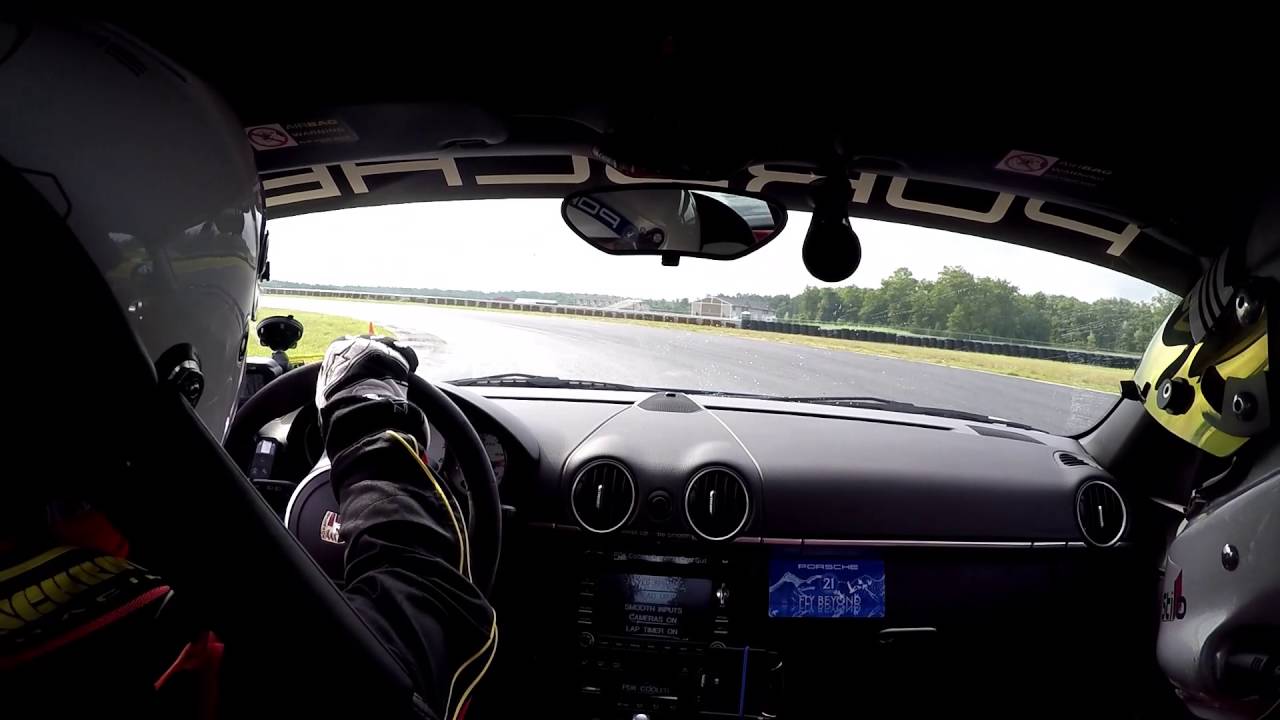 NJMP Schattenbaum PCA 7/28-29 2009 Fabspeed Boxster S turn 7 save - YouTube