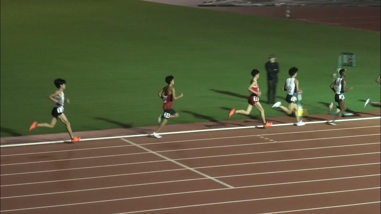 第4回鞘ヶ谷記録会 5000m 19組 20241019 @黒崎播磨陸上競技場 in HONJO - YouTube