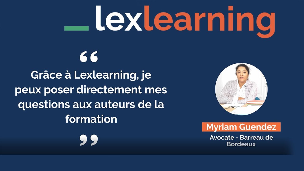Témoignage : pourquoi j'utilise Lexlearning ? - YouTube