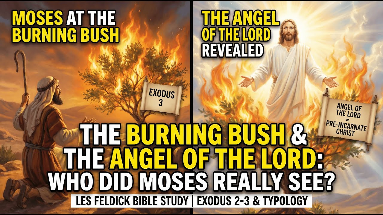 The Burning Bush & The Angel of the Lord: Who Did Moses Really See ...