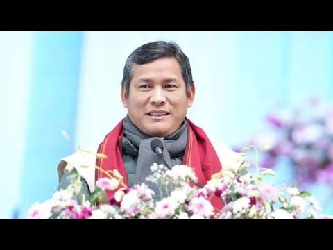 Speech by Chief Guest HM Ojing Tasing delivering to the Thanksgiving ...