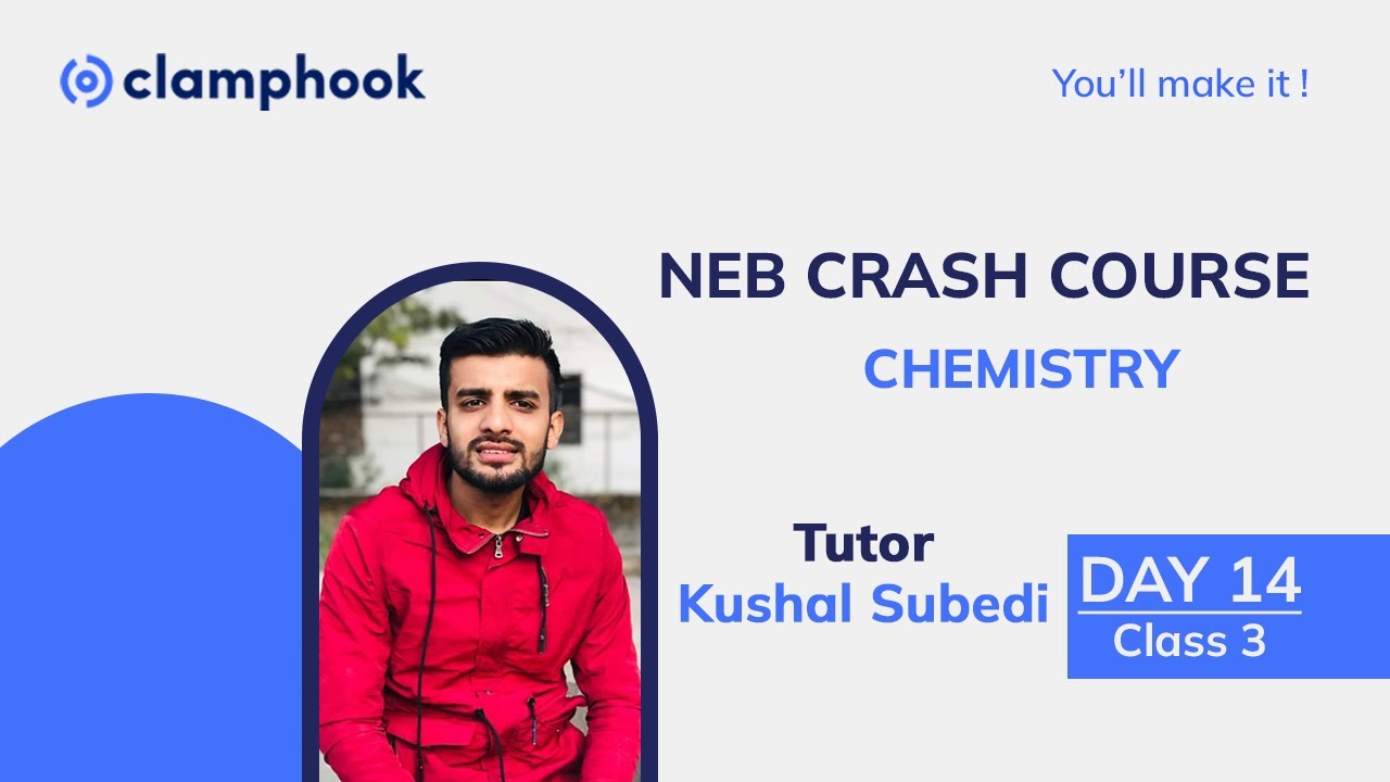 NEB Crash Course | Day 14 | Class 3 | Chemistry | Transition Metals | Kushal Subedi - YouTube