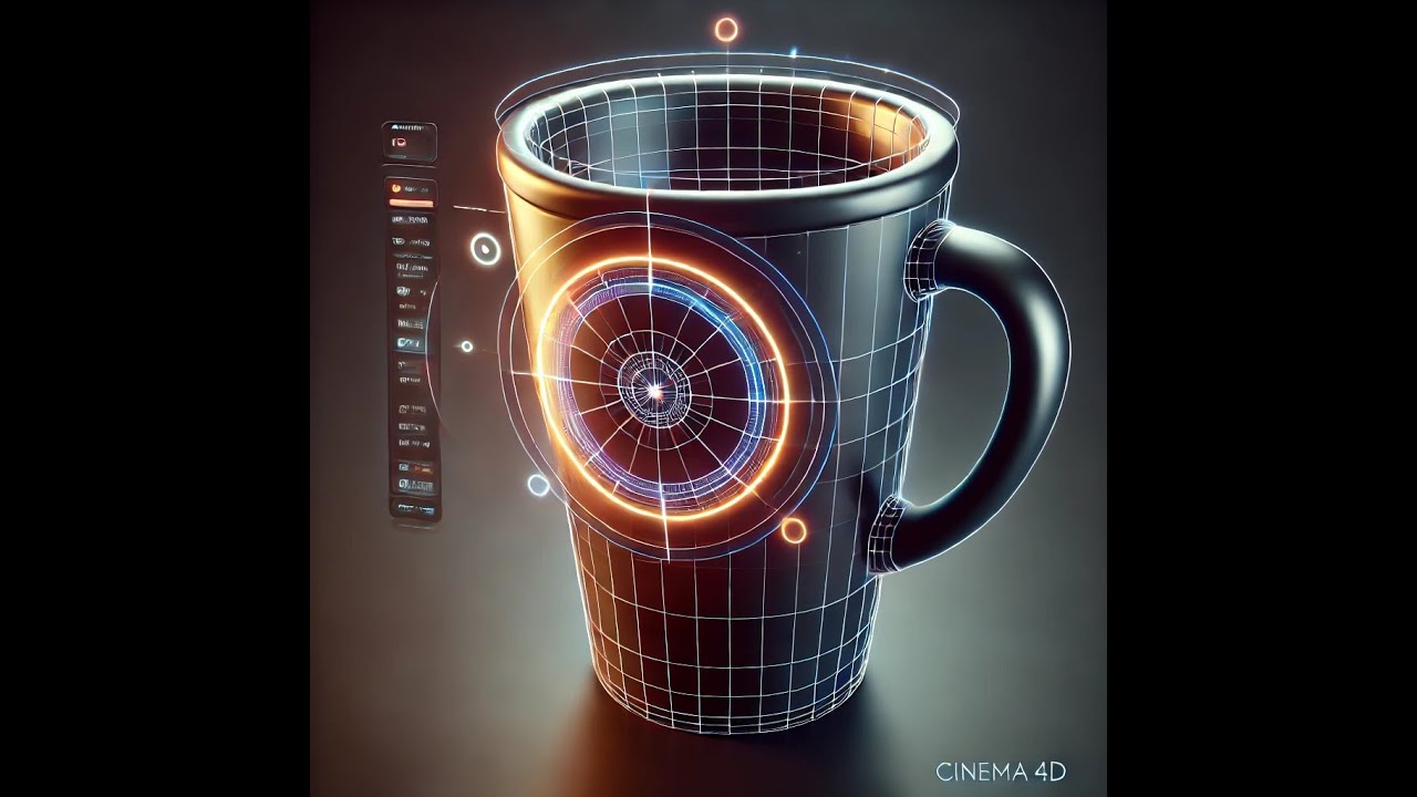 Cinema 4D Beginner Tutorial: Creating a Cup - YouTube