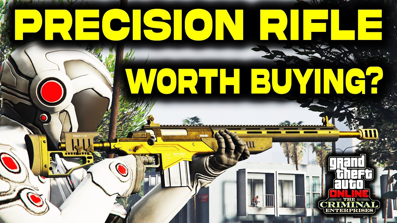 NEW Weapon Test in GTA 5 Online | Precision Rifle Review | NEW DLC ...