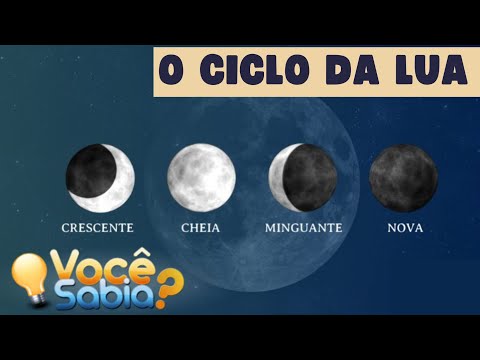 CICLO DA LUA EXPLICADO: COMO FUNCIONA E QUAIS SÃO AS SUAS FASES? - YouTube