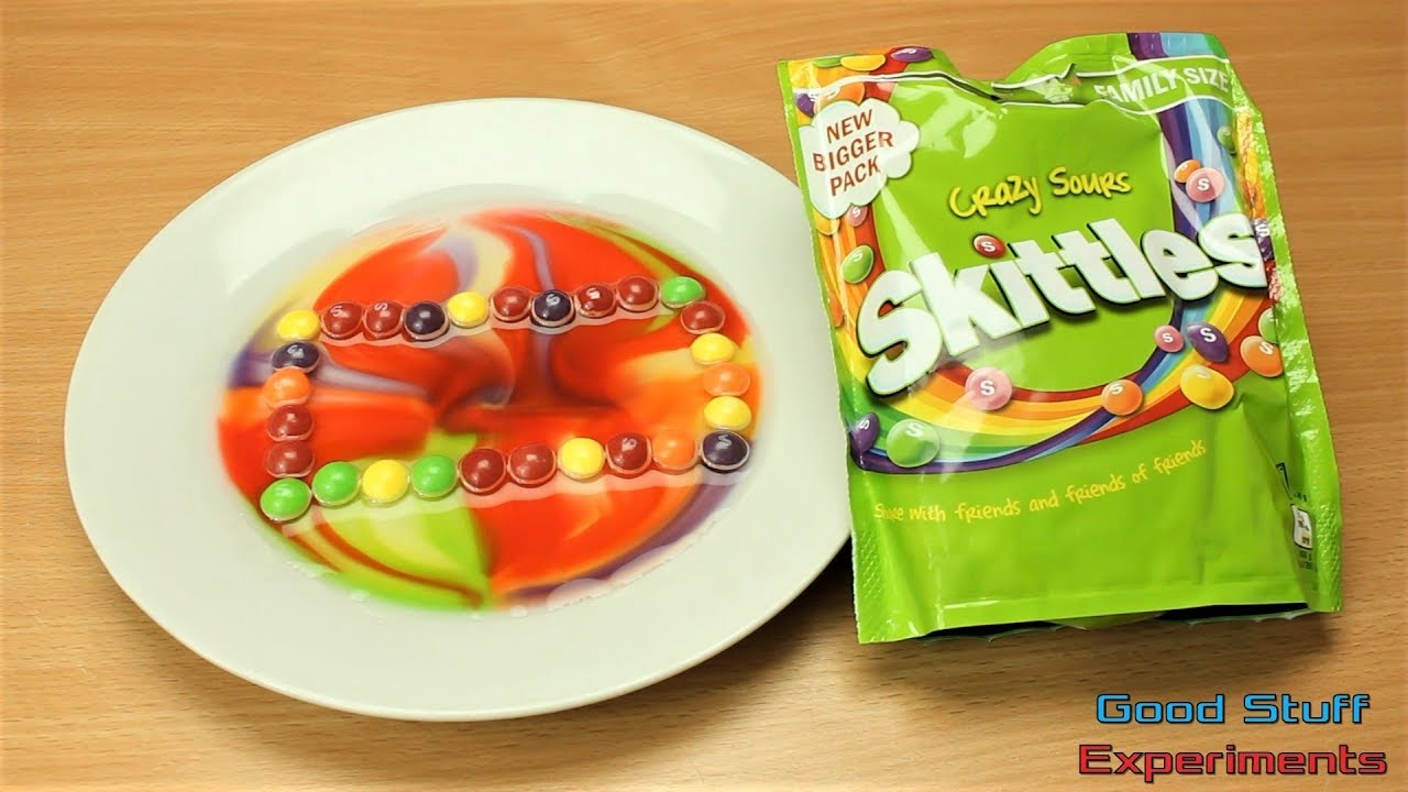 Would YOU drink this DIY Skittles Science Experiment - YouTube