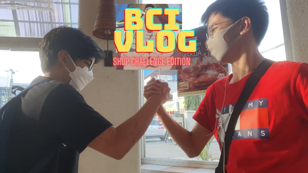 BCI Vlog : Shop Challenge Edition - YouTube