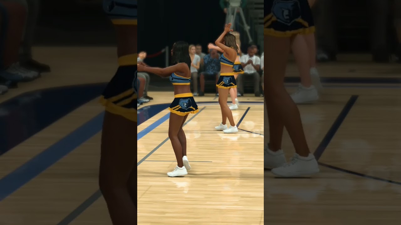 Memphis Cheerleaders Doing The Griddy 🤣 #2k #nba2k22 #memphisgrizzlies ...