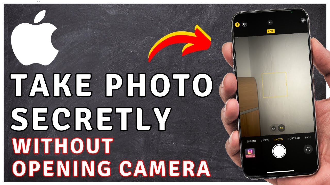 How to Take A Photo Secretly Without Opening The Camera | iPhone ...