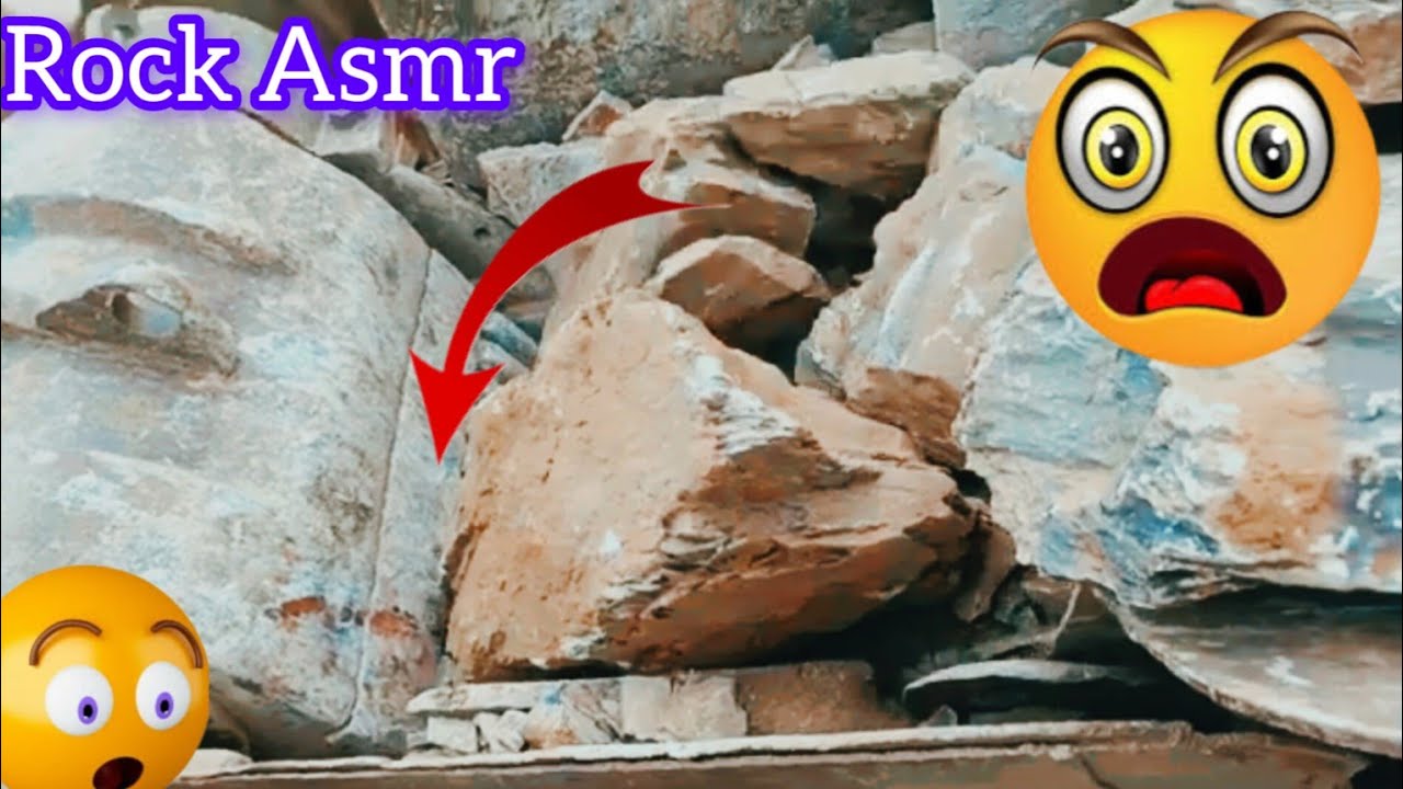 Giant rocks crushing satisfying stone crushing rock crusher in action ...