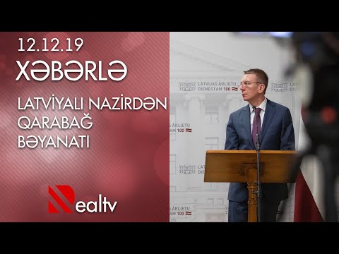 Latviyalı nazirdən Qarabağ bəyanatı