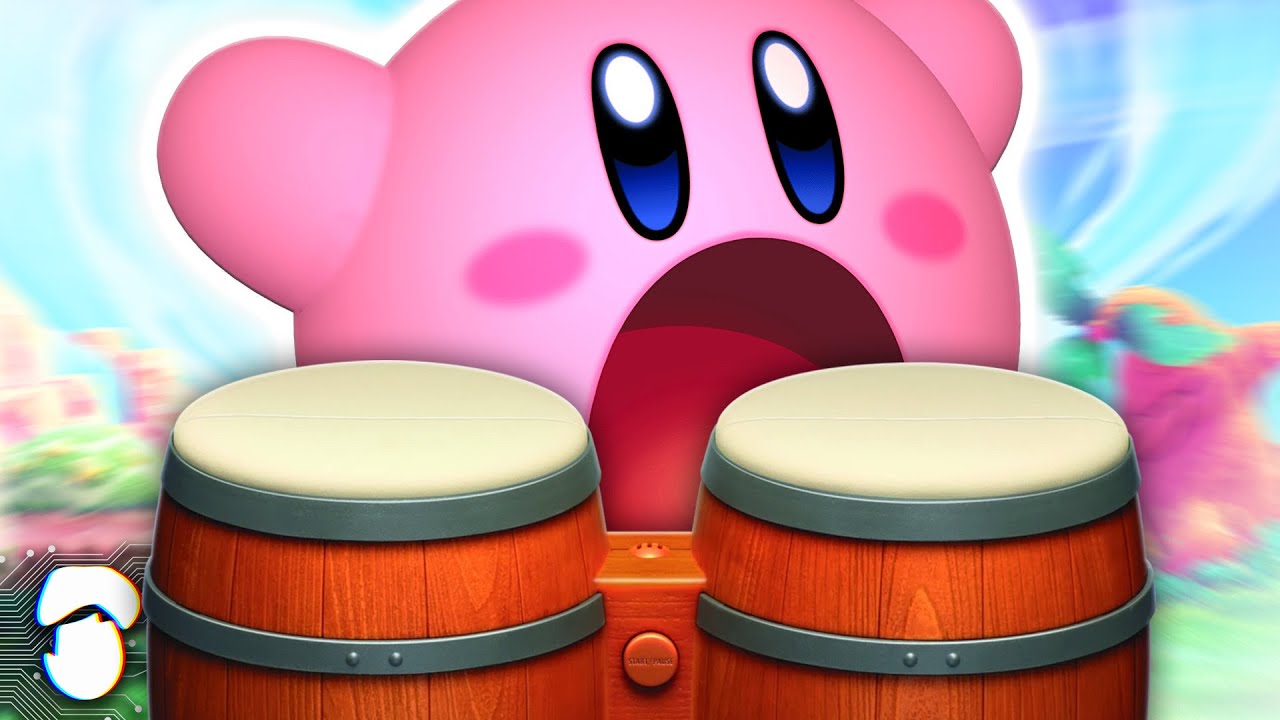 Playing Kirby with DK BONGOS - YouTube