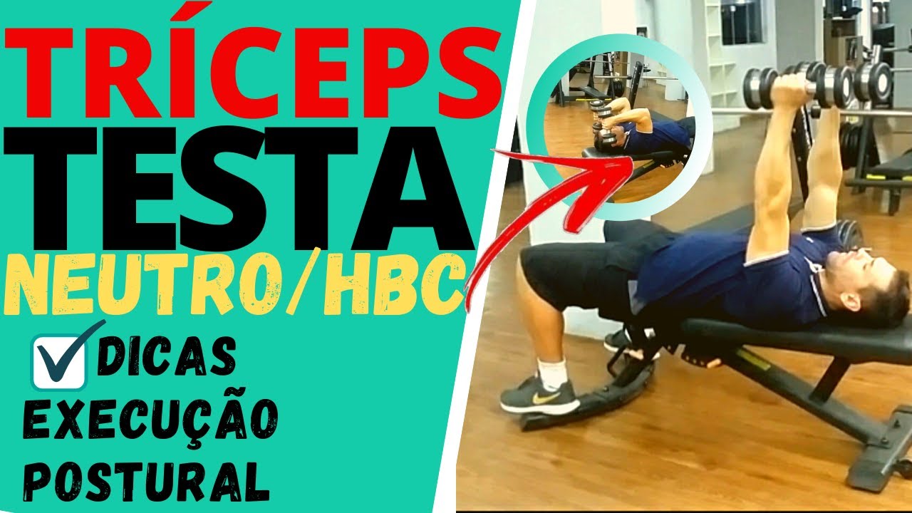 TRÍCEPS NA TESTA HBC - YouTube