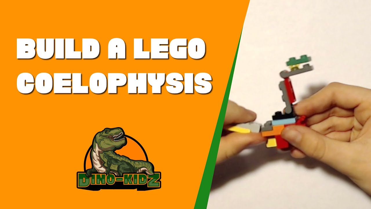 dino-kidz build a lego coelophysis - YouTube