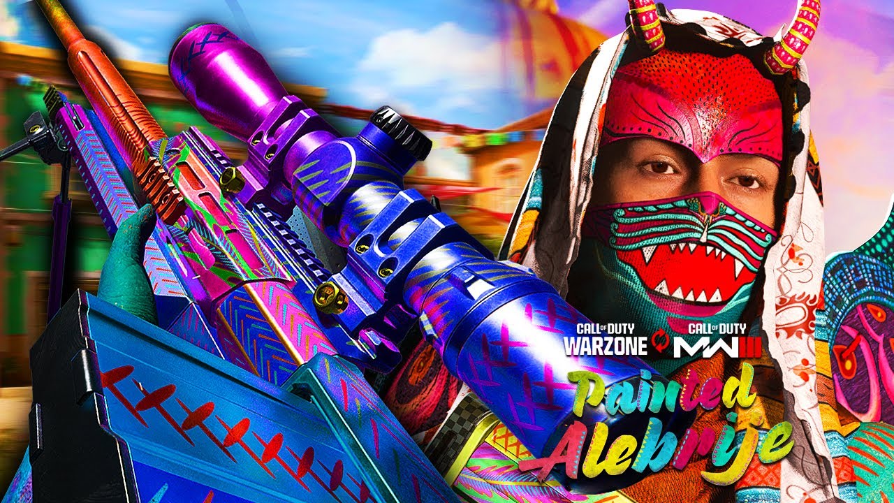Lote ALEBRIJE PINTADO para WARZONE Y MW3 (KATT-AMR Y RAM-7) - YouTube