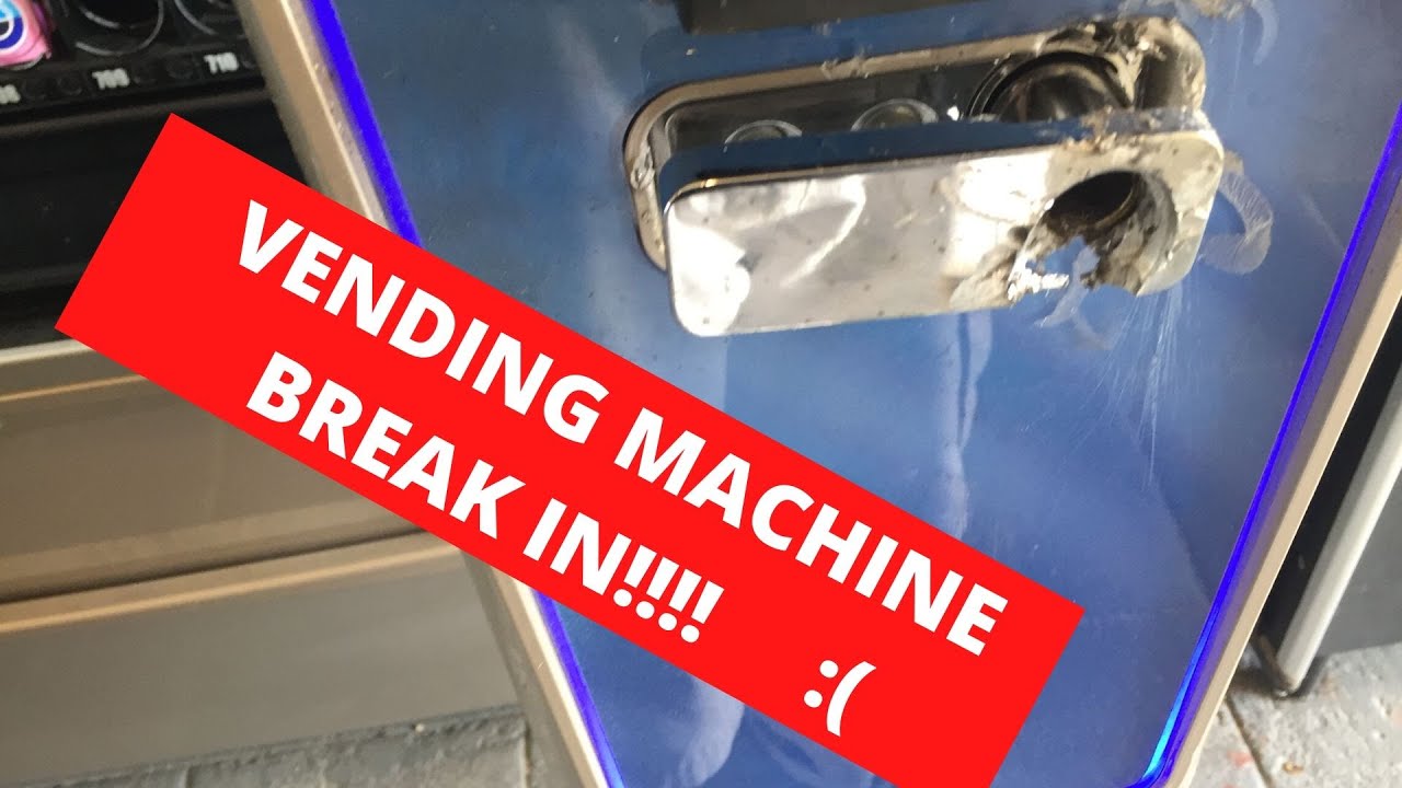 Dark side of vending machine business, Break-Ins and Vandalism - YouTube