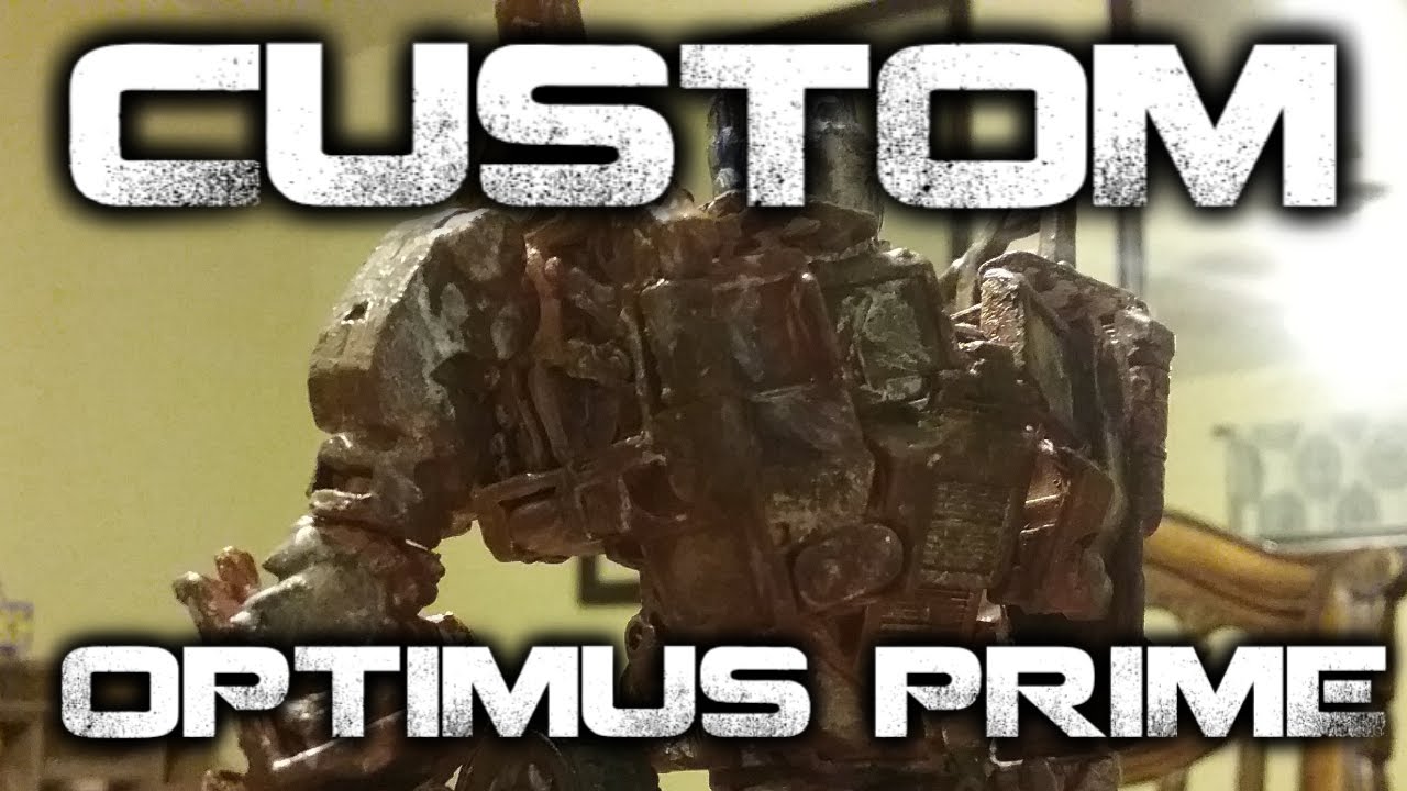 CUSTOM RUSTY OPTIMUS PRIME - YouTube