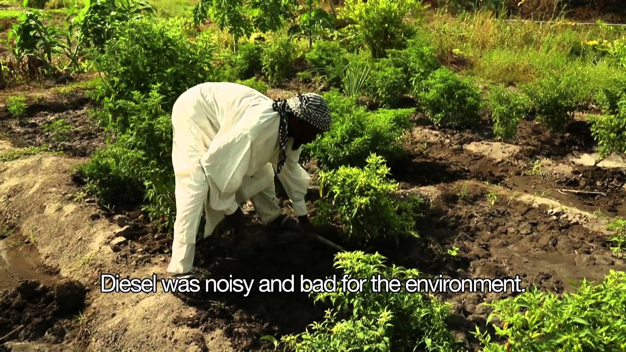 Renewable energy for productive activities and security in Chad - YouTube