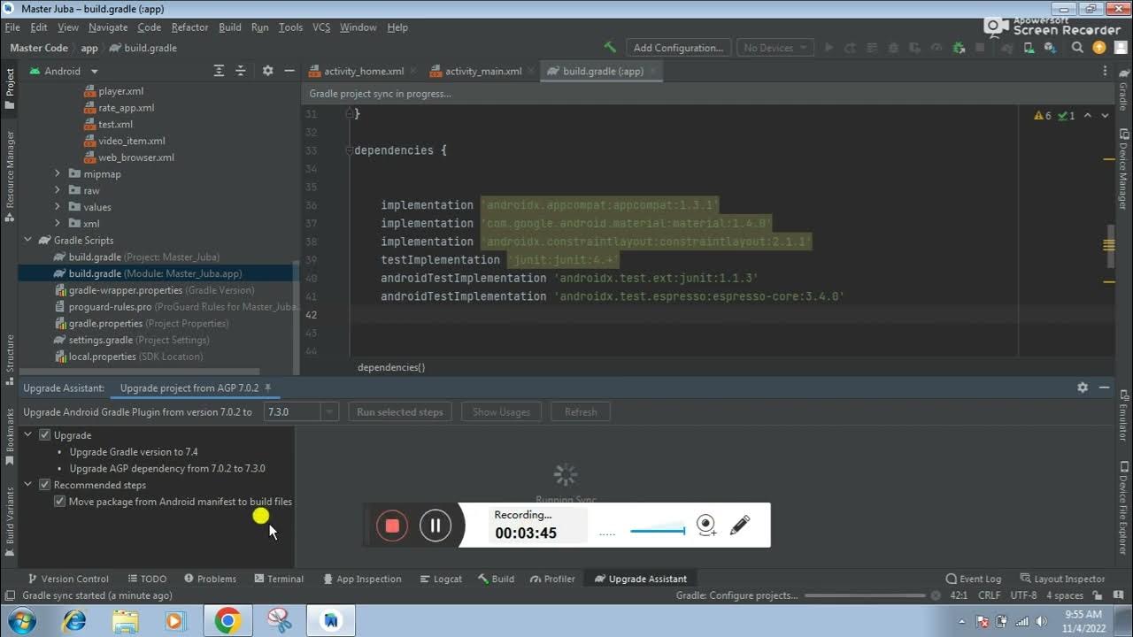 Failed to Initialize Editor And Package Name Problem In Android Studio | ButterflyB | Android ...
