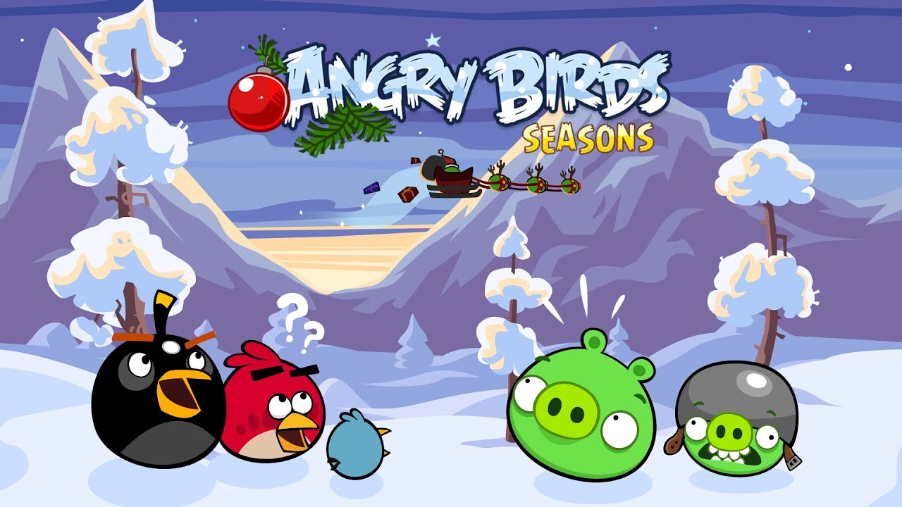 Wreck The Halls - Angry Birds Seasons - YouTube