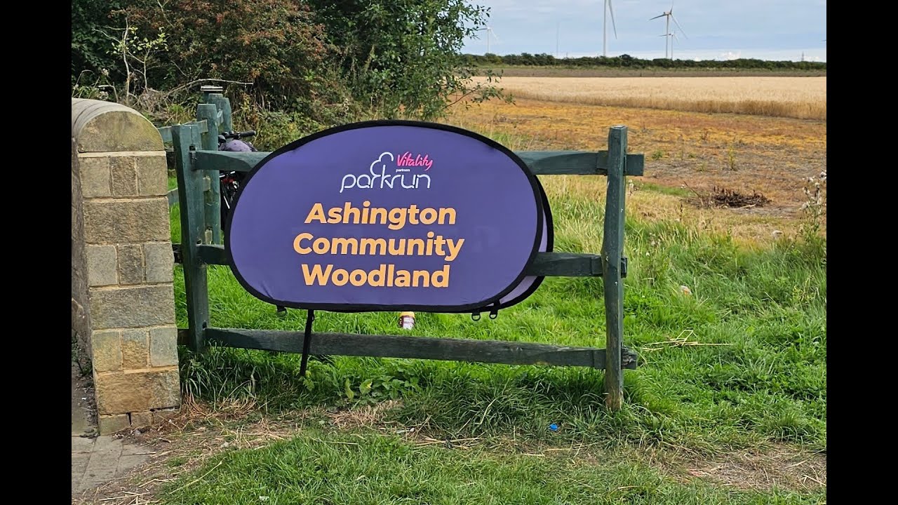 Ashington Community Park Run - YouTube