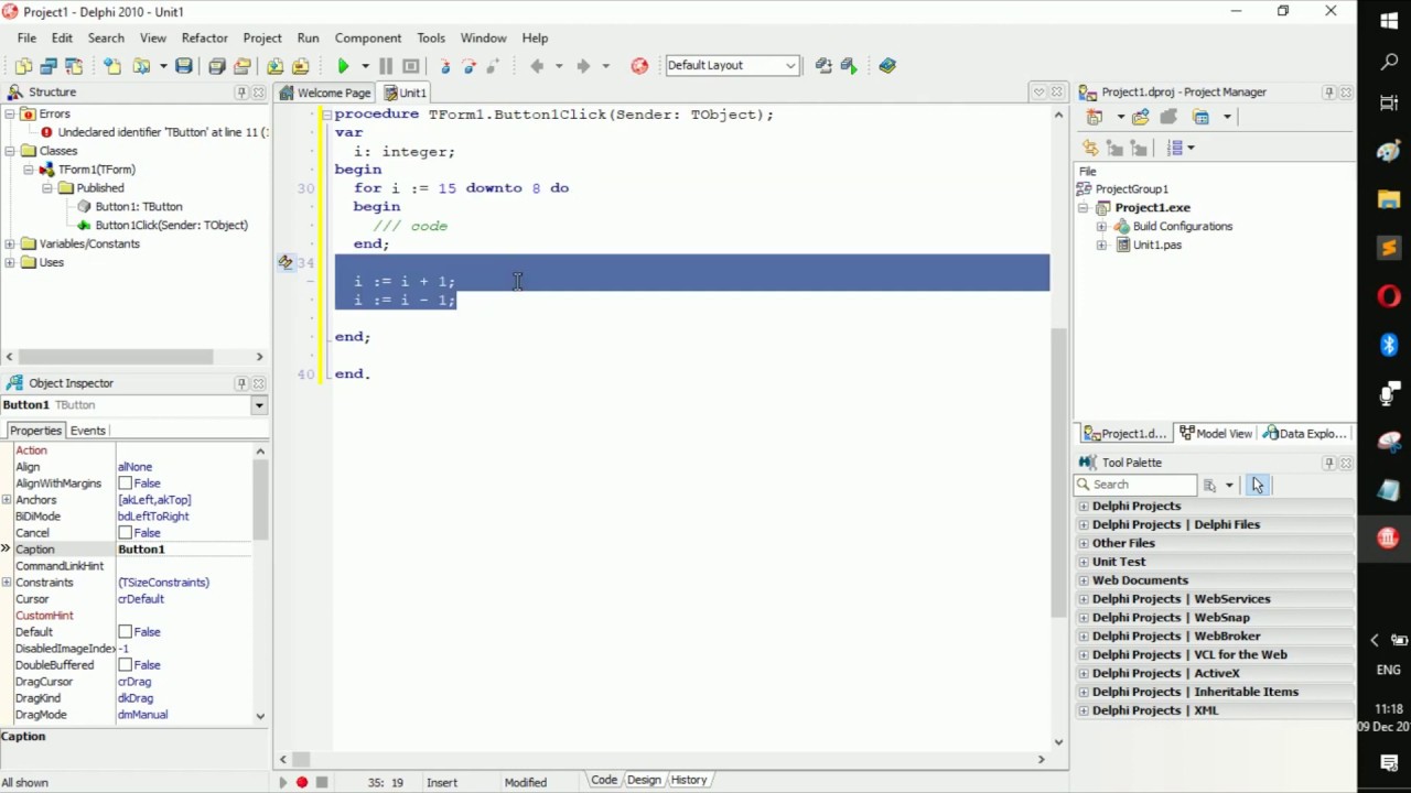 More On For Loops Delphi Tutorial Part 25 Youtube 5802