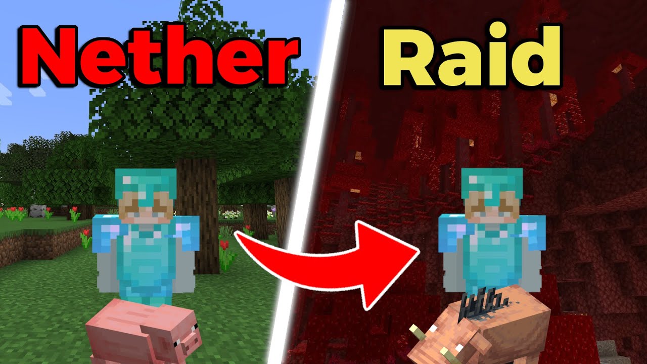 RAIDING the Nether in HARDCORE Minecraft 1.20 | Minecraft 1.20 Hardcore ...