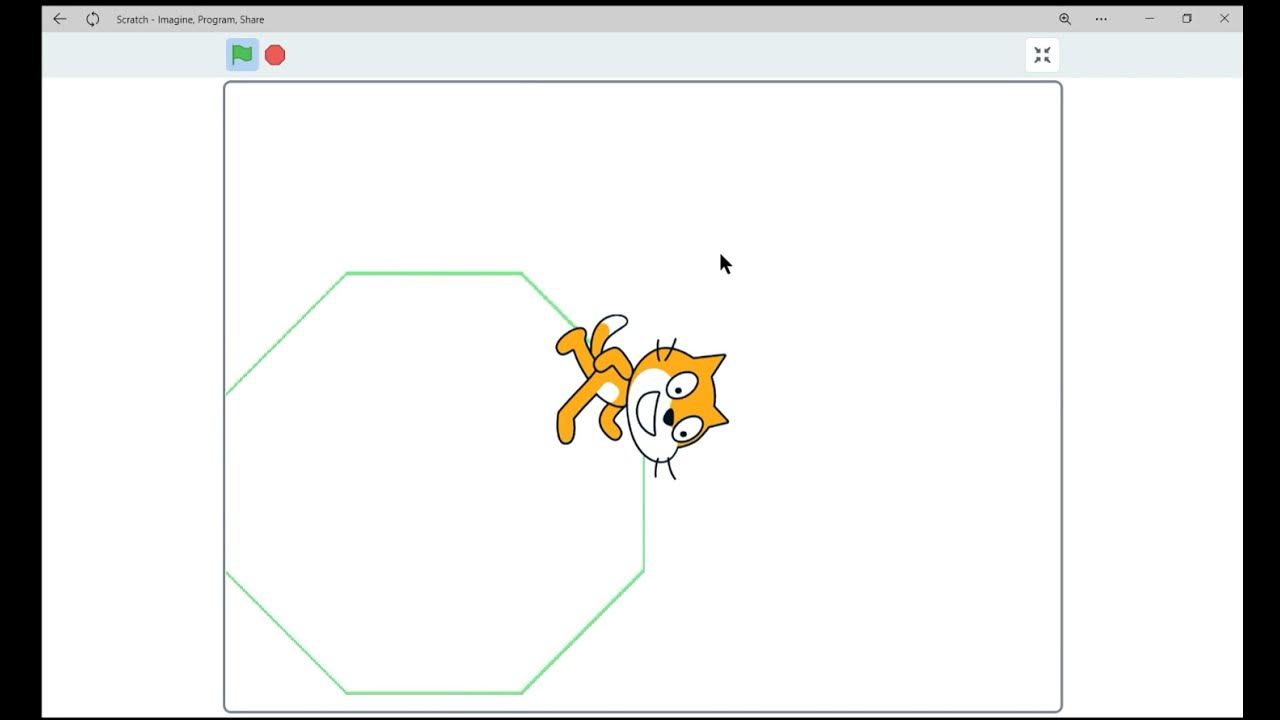 HOW TO DRAW A BIG OCTAGON IN SCRATCH - YouTube