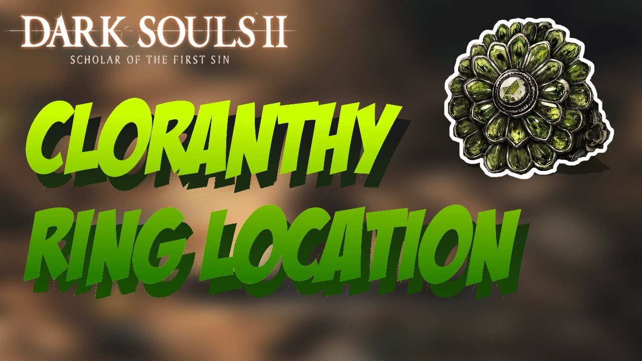 How to get CHLORANTHY RING EARLY (2025) - Stamina Ring DARK SOULS 2 ...