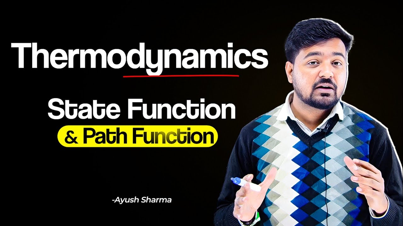 State Function vs Path Function in Thermodynamics 🔥 | JEE & NEET ...