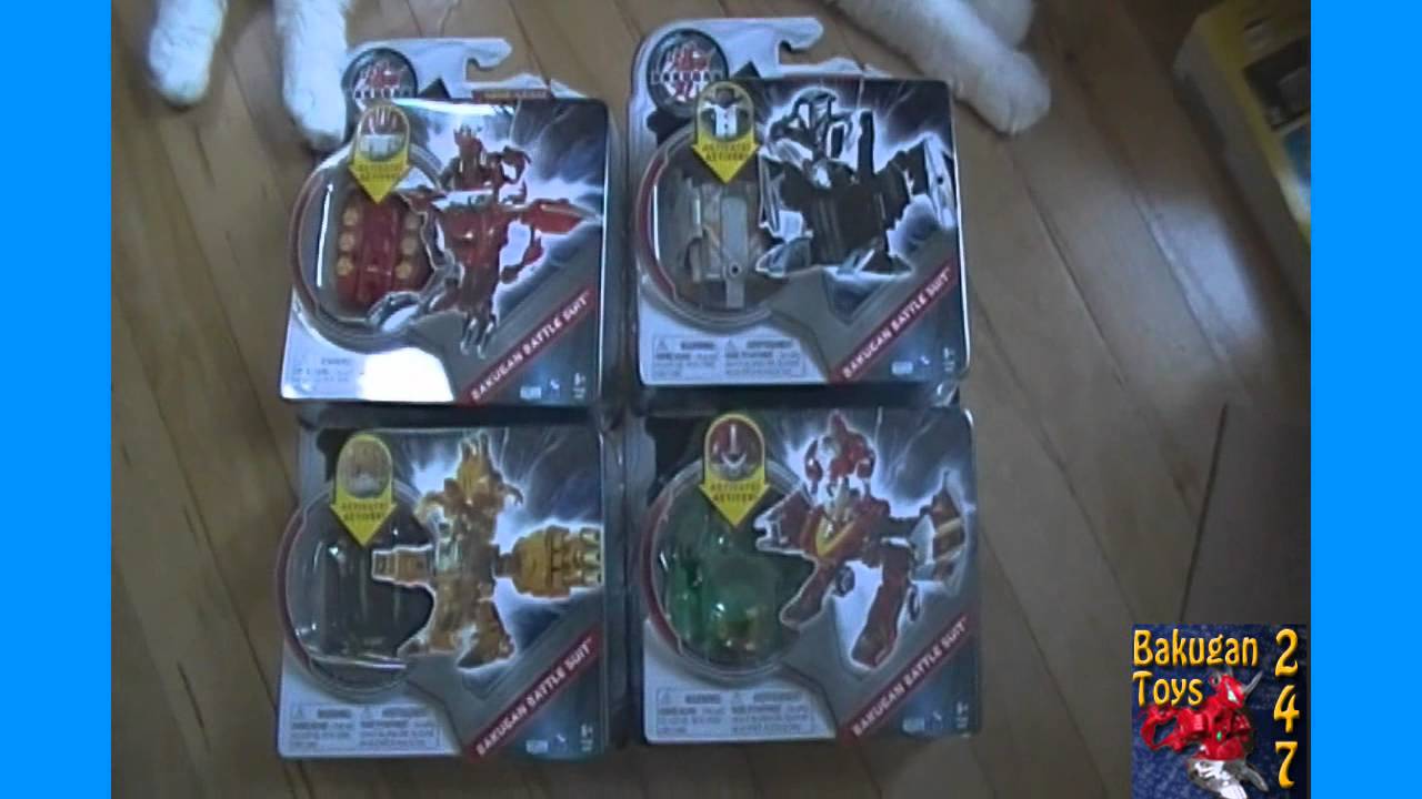 New Bakugan Battle Suits Mechtanium Surge Packs Shopping Find - YouTube