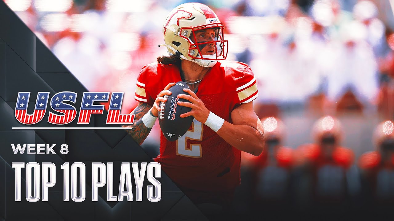 USFL Top 10 plays from week 8 | USFL Highlights - YouTube