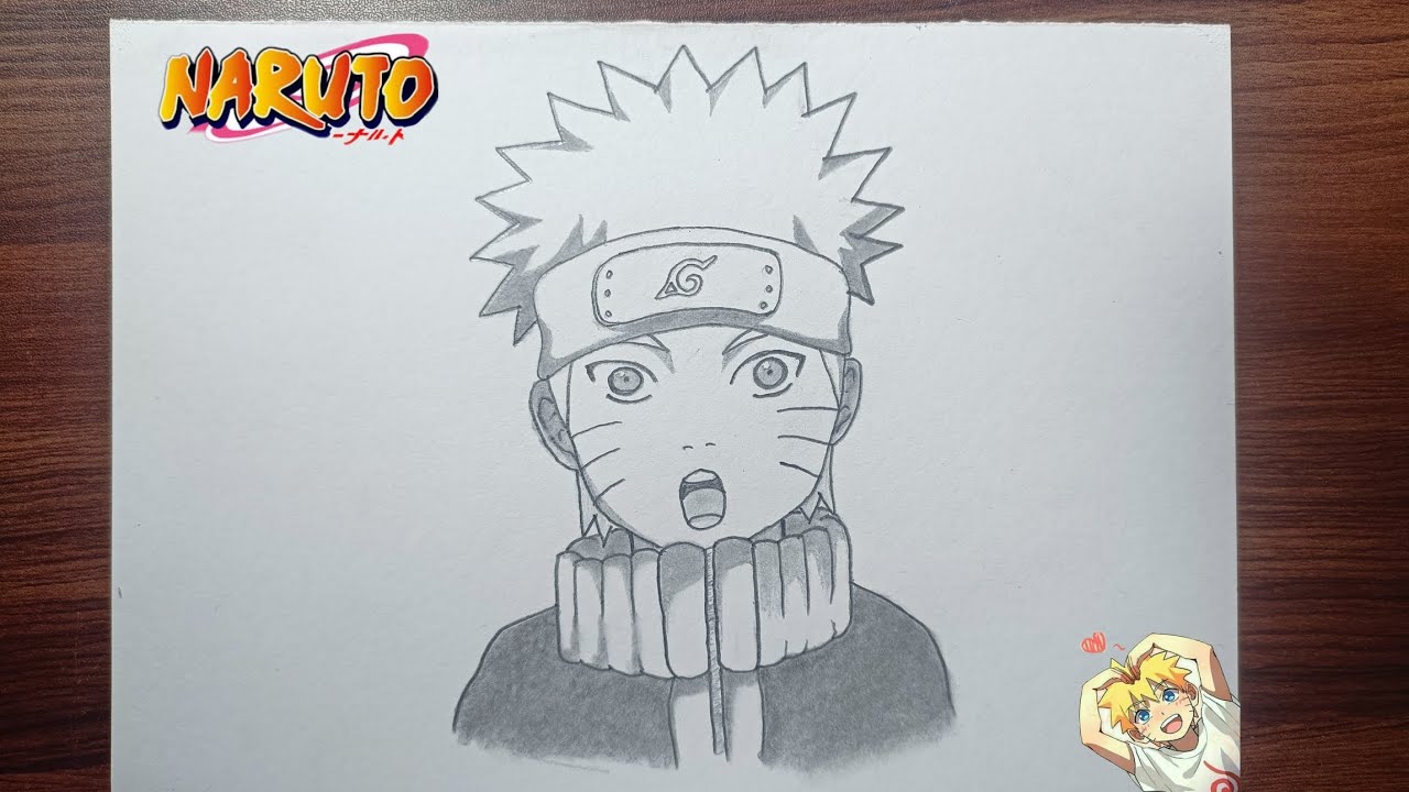 How To Draw Naruto Uzumaki | Naruto step by step Drawing | Anime Art ...