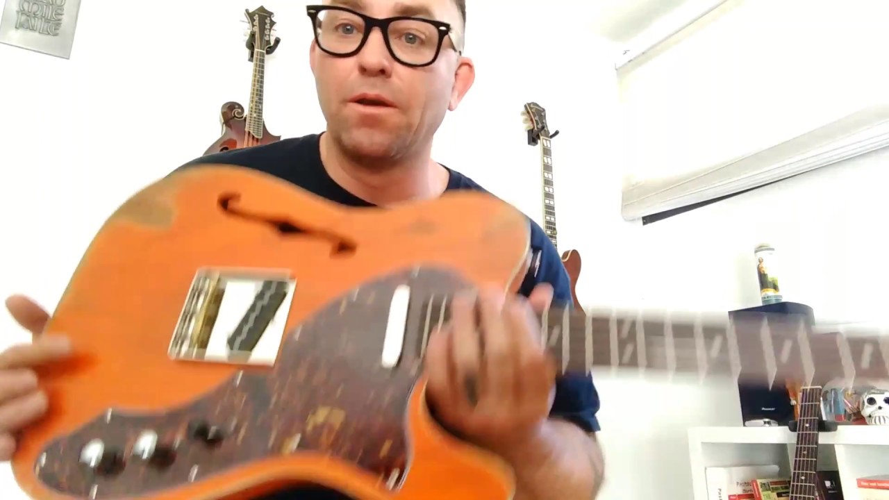 Bob Logan Custom Telecaster with Allen Hinds Arcane pickups review ...